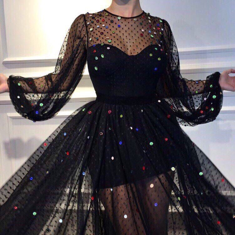 Siyah abiye elbise modelleri – Siyah Balo elbiseleri