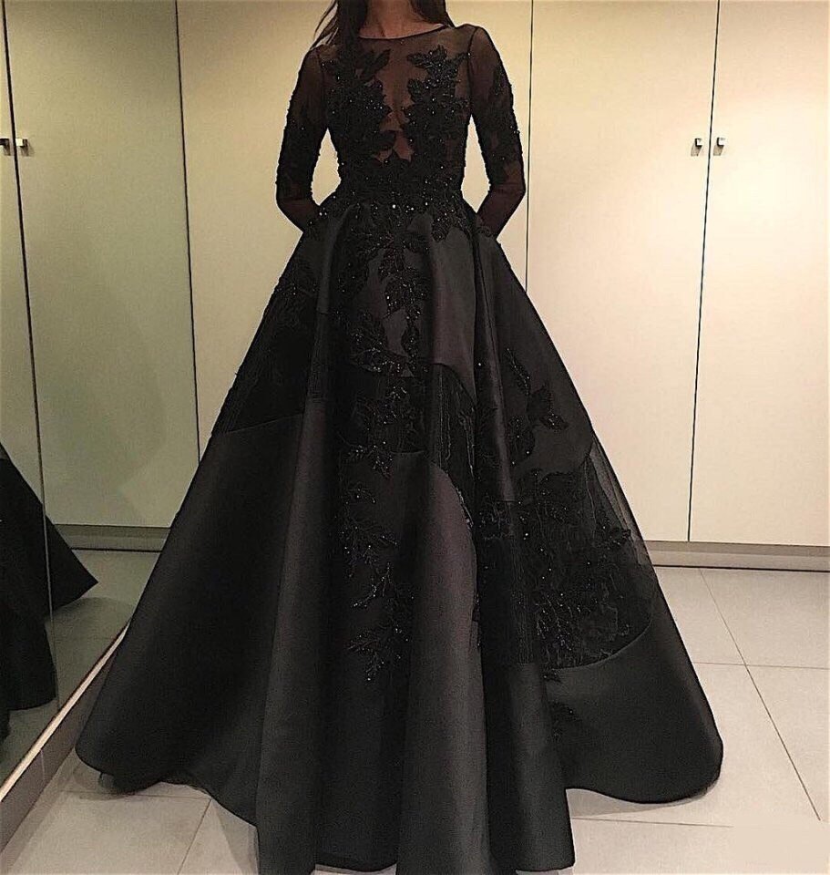 Siyah abiye elbise modelleri – Siyah Balo elbiseleri